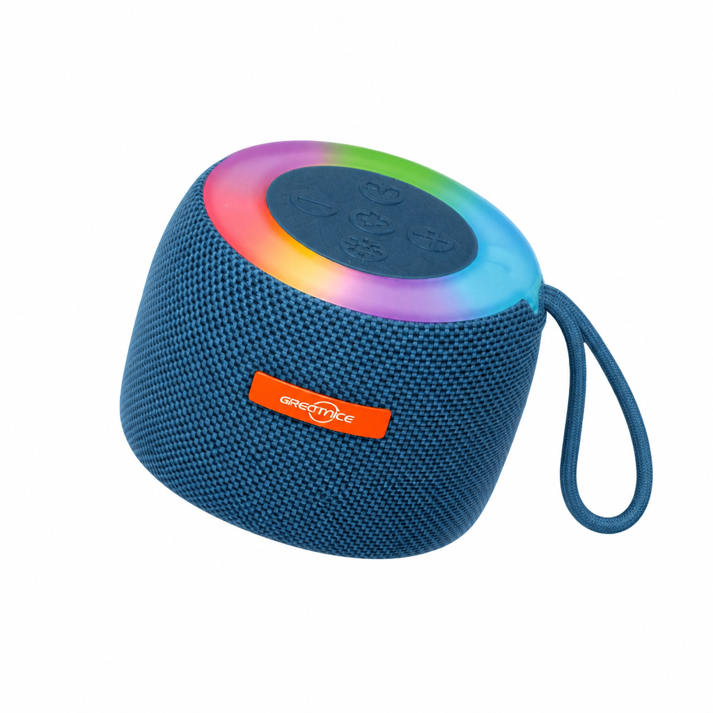 Mini Speaker Bluetooth LED RGB | Gadget de Viaje | Evand'Lu